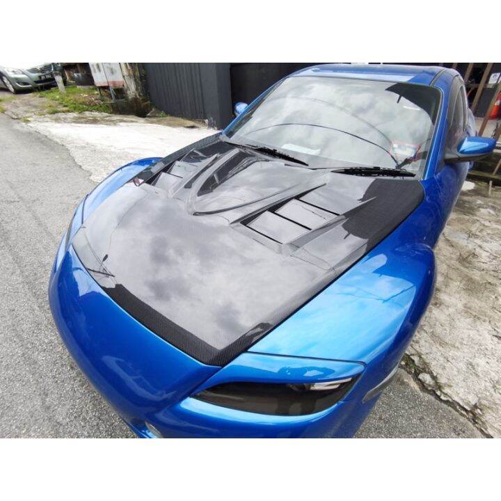 Mazda Rx8 Carbon fiber bonet japan Re | Lazada