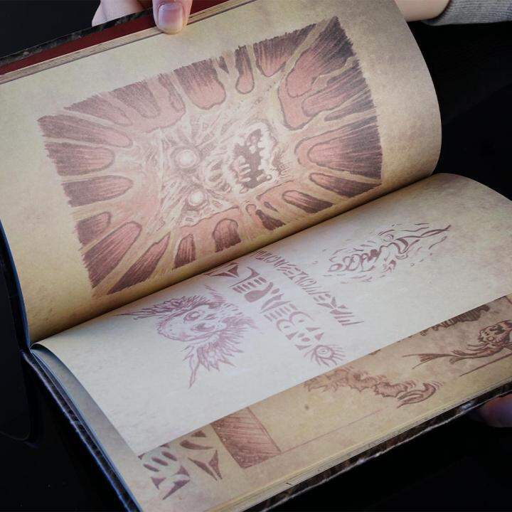 New Necronomicon Dark Magic Prop Demon Evil Dead Summon Book Decoration ...