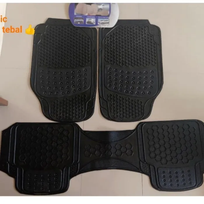 Karpet Karet Mobil Wuling Confero s Dan Cortez Hitam Tebal | Lazada ...
