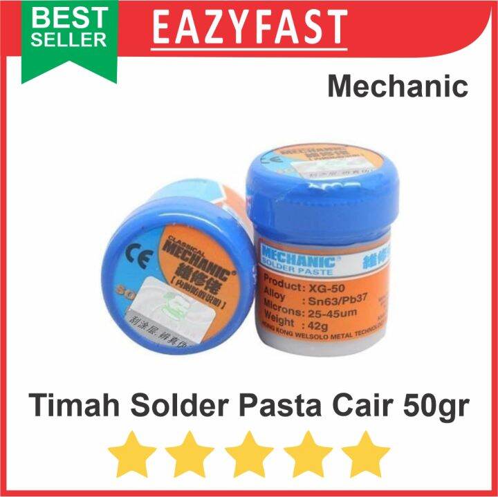 Timah Cair Pasta Solder Paste SMD HP Mechanic 50gr | Lazada Indonesia