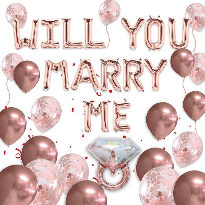 PT35 Wedding Proposal Will You Marry Me Letter, Car Trunk Diy Customize ...