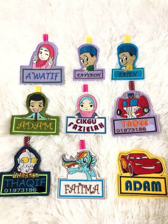 Personalized Animation Boy Bag Tag Name | Keychain Animation Name| Bag ...