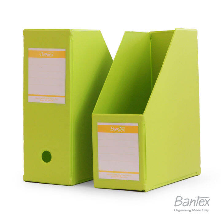 Bantex Box File Magazine File Extra Jumbo Folio Lime #4021 65 | Lazada ...