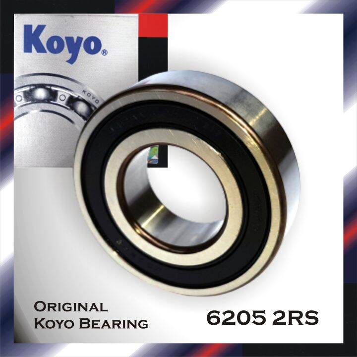 KOYO JAPAN ORIGINAL Bearing 6205 2RS | Lazada PH