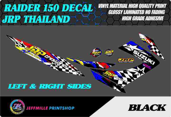 Suzuki Raider Sticker Decal JRP Thailand | Lazada PH