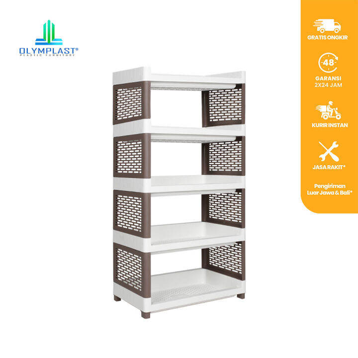Olymplast Rak Susun Besar Plastik RSOB 05 | Lazada Indonesia