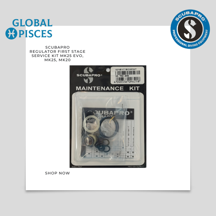 SCUBAPRO Regulator First Stage Service Kit MK25 EVO, MK25, MK20 | Lazada