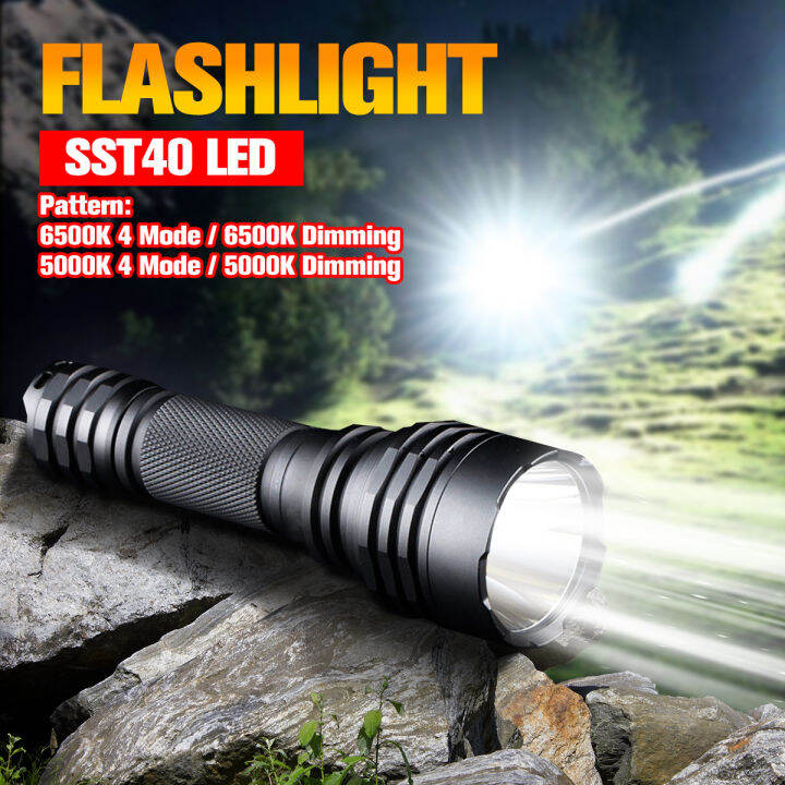 Convoy C8+ SST40 2000 Lumens 6500K 5000K 18650 Flashlight Work Lamp ...