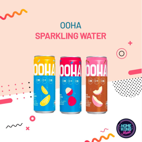 OOHA Hong Kong Sparkling Water Zero Sugar l 香港OOHA無糖氣泡汽水 300ml | Lazada ...