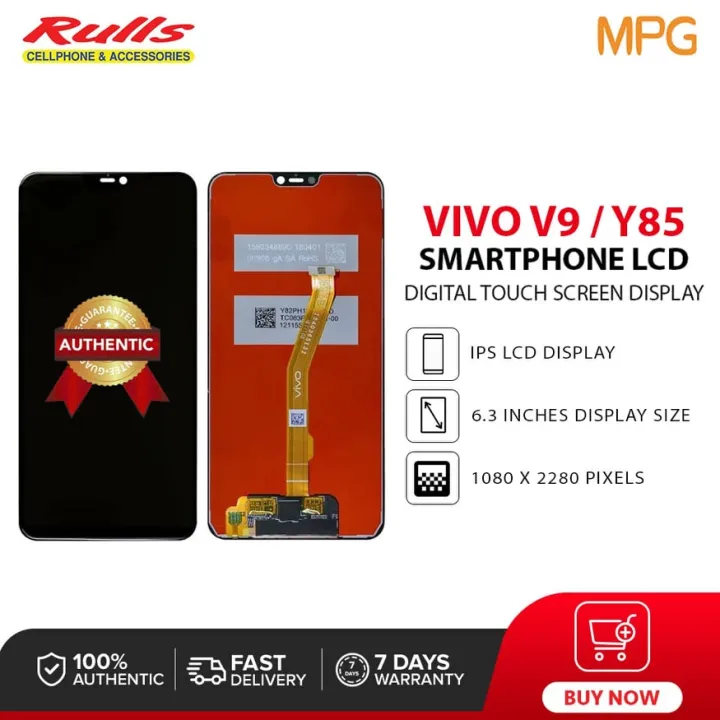 Smartphone LCD for Vivo V9 / Y85 Digital Touch Screen Display Frame Assembly | Lazada PH