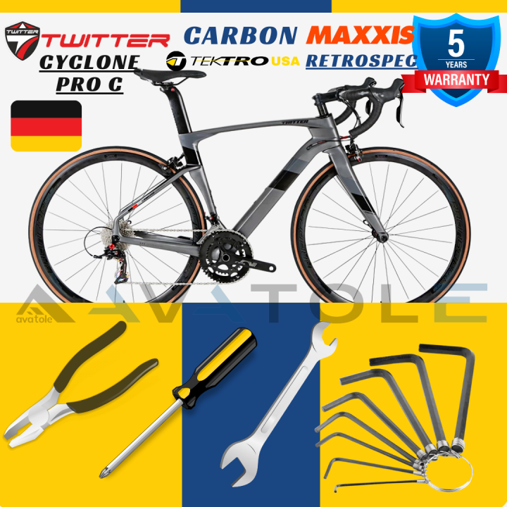 Xe đạp đua Twitter Cyclone Pro 2021, Khung sườn Carbon Nano ( EPS ...