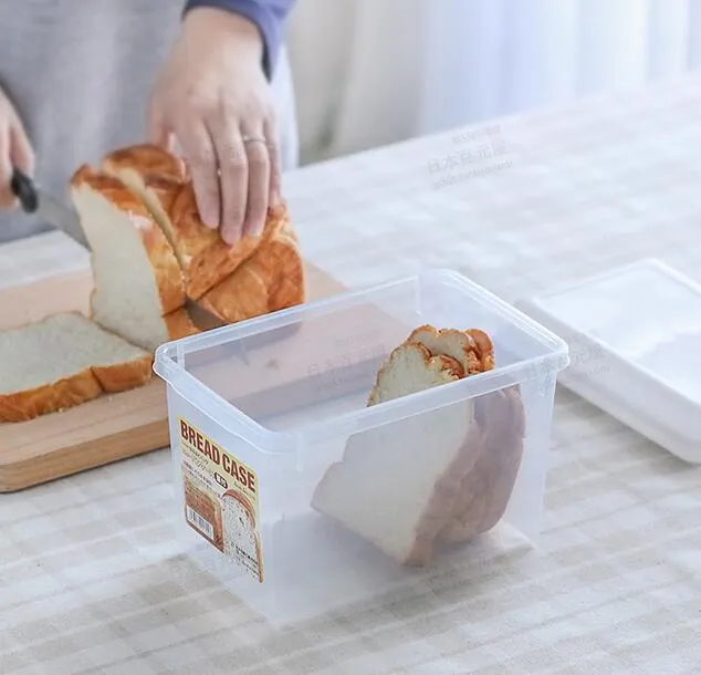 New Japanese imported snack box Toast cake storage box large food ...