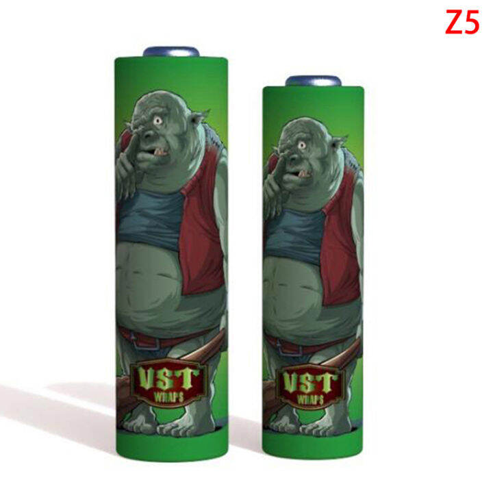 5ชิ้น/ล็อต18650 Battery Wrapper Protector Skin Repair สติ๊กเกอร์ ...