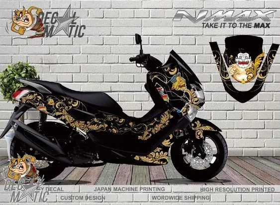 Decal stiker Full body Nmax Hitam Batik Wayang Semar | Lazada Indonesia