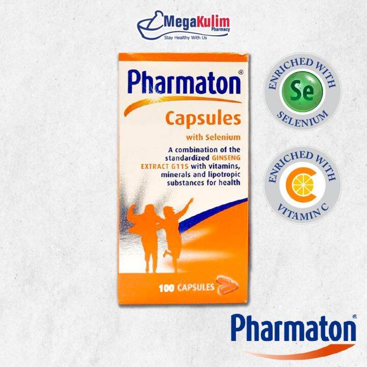 Pharmaton Capsules with Selenium 100 Cap | Lazada