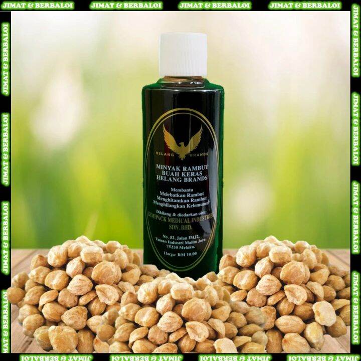 Minyak Rambut Buah Keras Hair Oil (85ml) | Lazada