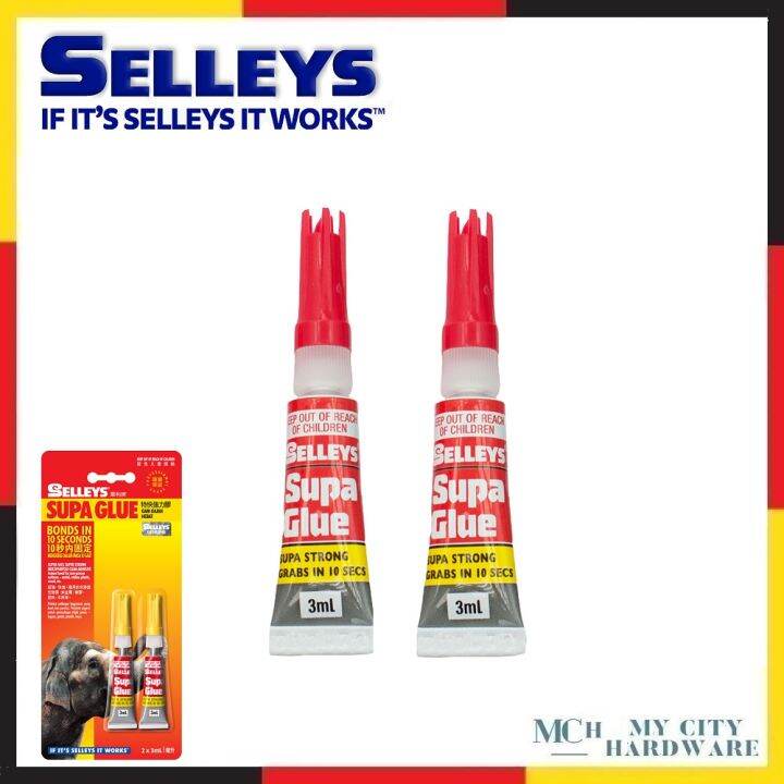 Selleys Supa Glue 3ml x 2 Twin Pack | Lazada