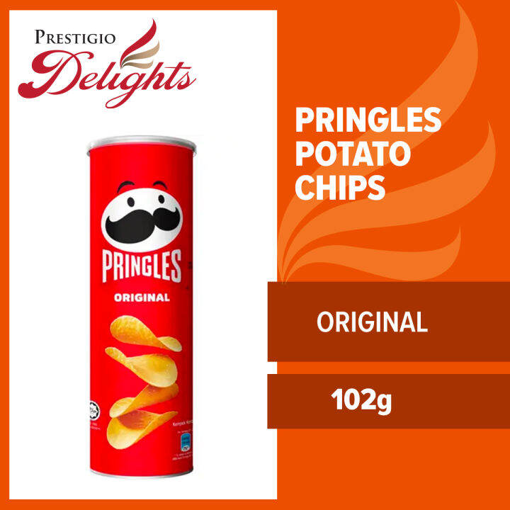 Pringles Original Potato Chips 102g | Lazada