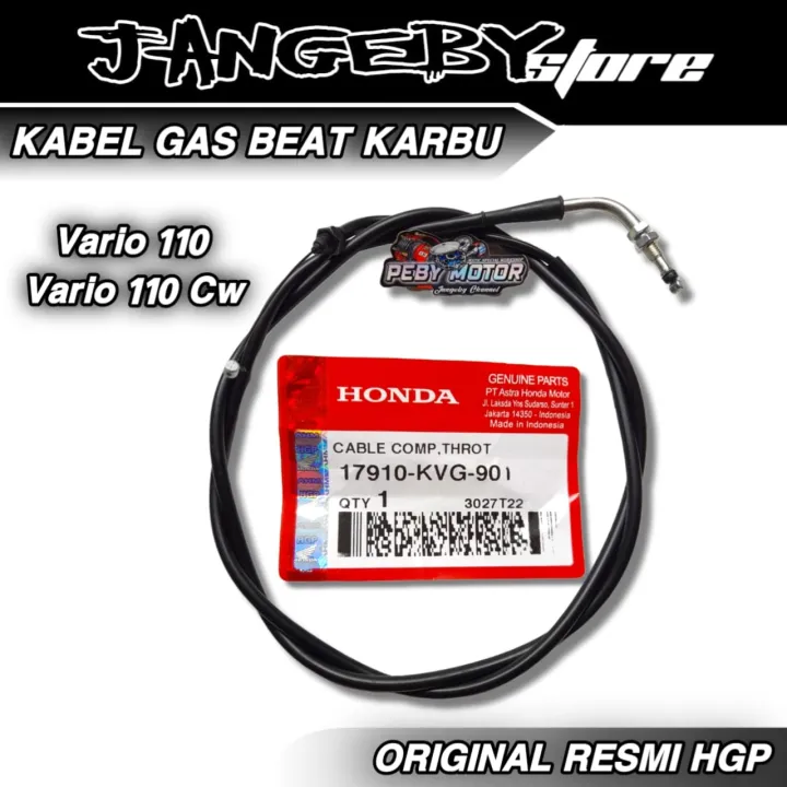 Kabel Gas Beat Karbu Vario 110 Techno Vario 110 Cw Original Resmi HGP ...