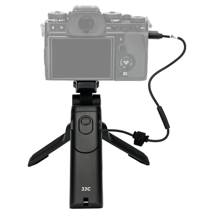JJC TP-FJW Shooting Grip with Wireless Remote Control Replaces Fuji RR-100 for Fujifilm GFX100 ...