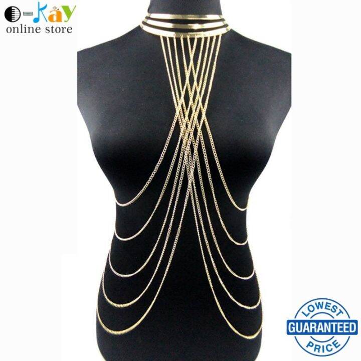 O-KAY Body Chain Bikini Chain Necklace | Lazada PH