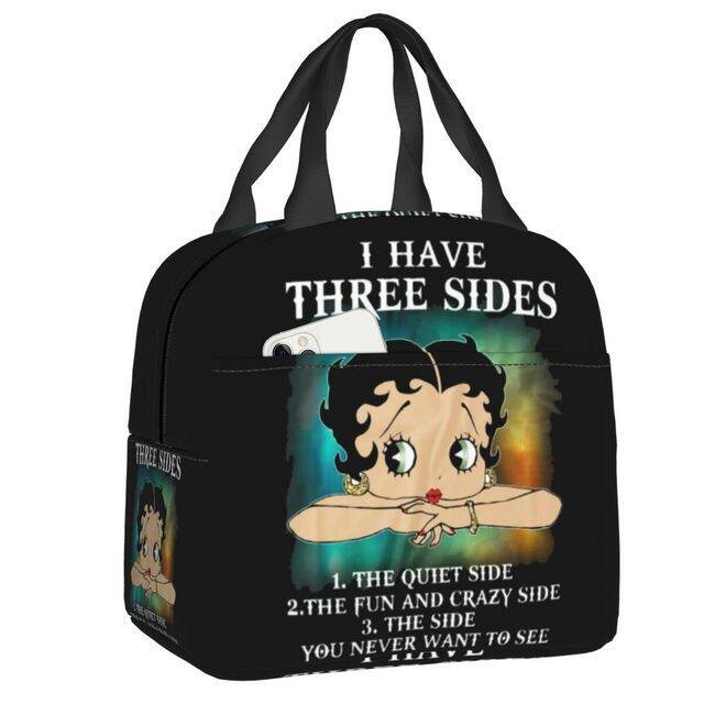 👜 Anime Cartoon Boop Bettys Lunch Bag Men Women Cooler Thermal ...