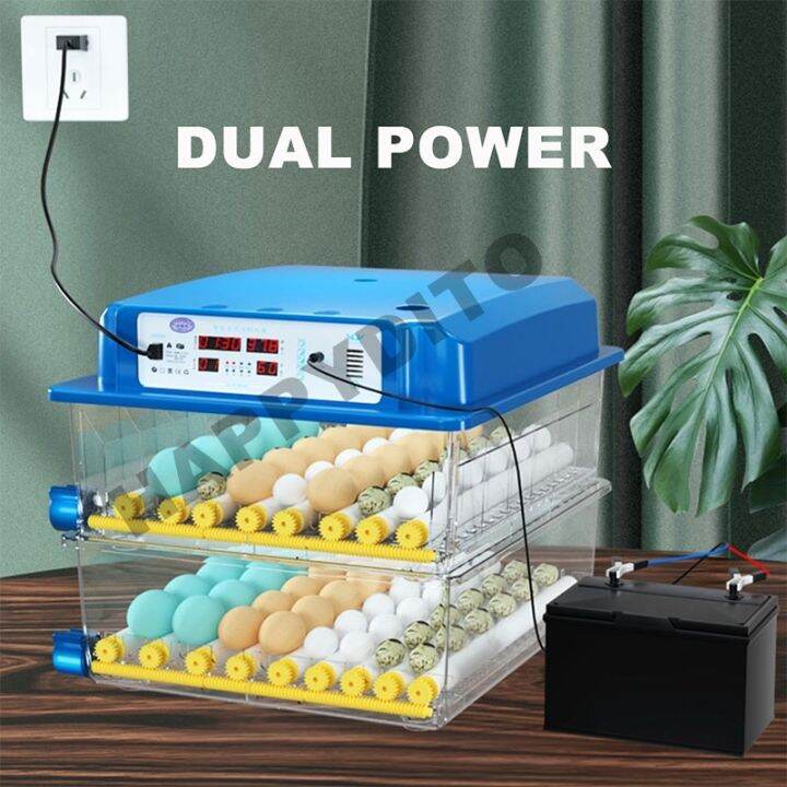 power Incubator 120 Eggs Automatic Hatcher 220V supply | Lazada PH