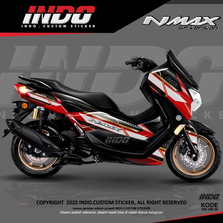 DECAL NMAX NEW/OLD FULL BODY STIKER NMAX NEW STIKER NMAX OLD DECAL NMAX ...