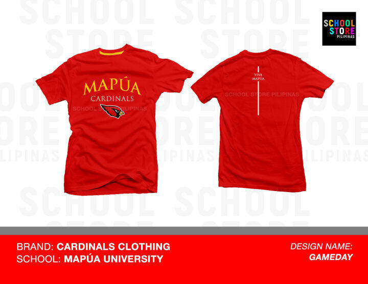 [ NCAA ] Mapua GAMEDAY Shirt - Mapua University for Men Women Unisex ...