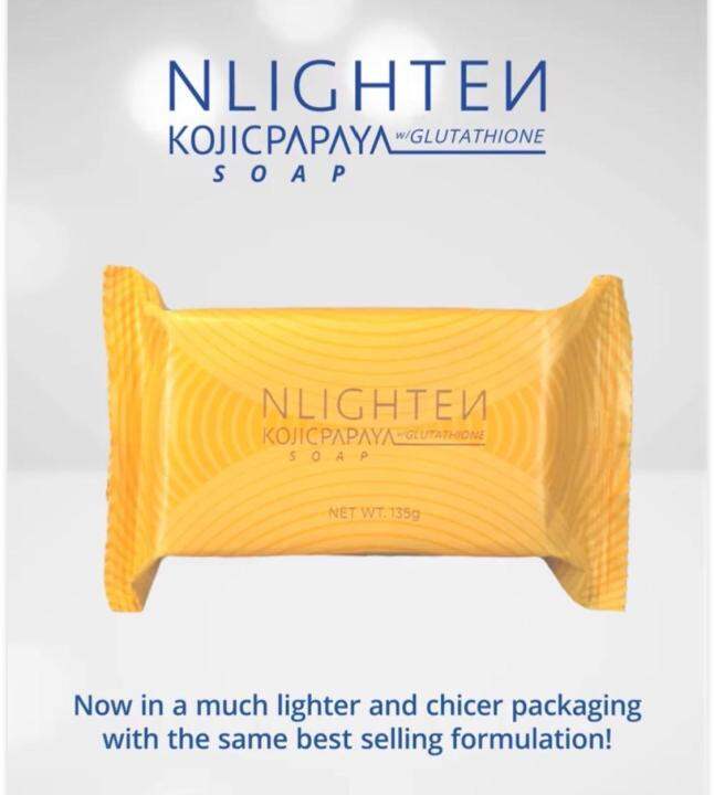 Nlighten Kojic Soap Authentic | Lazada PH