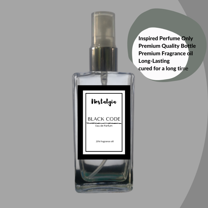Black Code inspired perfume | Lazada PH