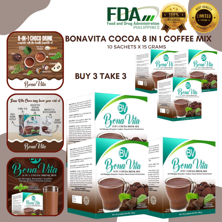 bonavita chocolate 8 in 1 promo10sachets x 10 grams | Lazada PH