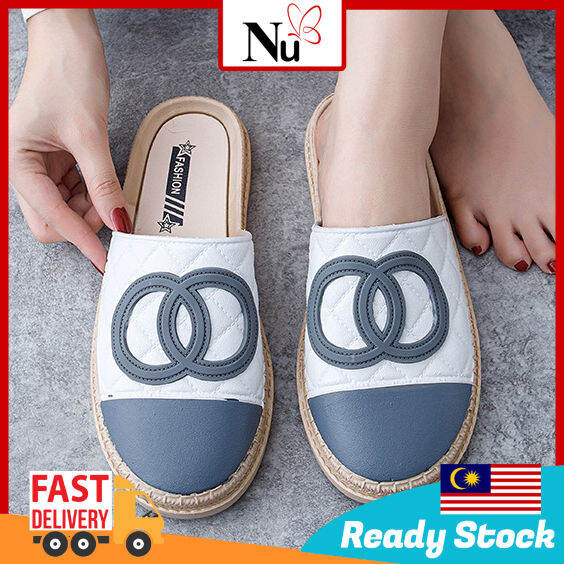 Lightweight Half Cover Slippers Women Breathable Casual Leisure Fashion ...