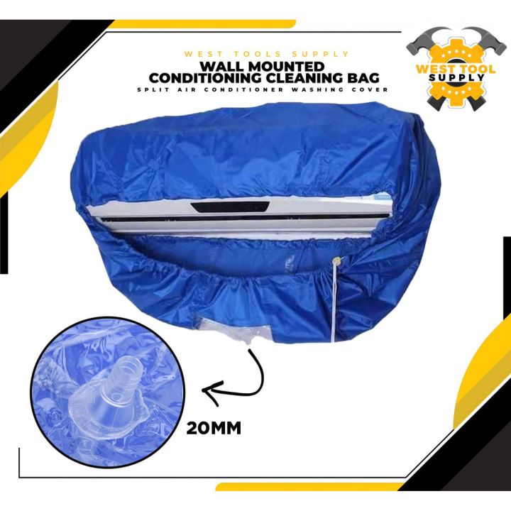 Split type aircon cleaning cover double waterproof layer | Lazada PH