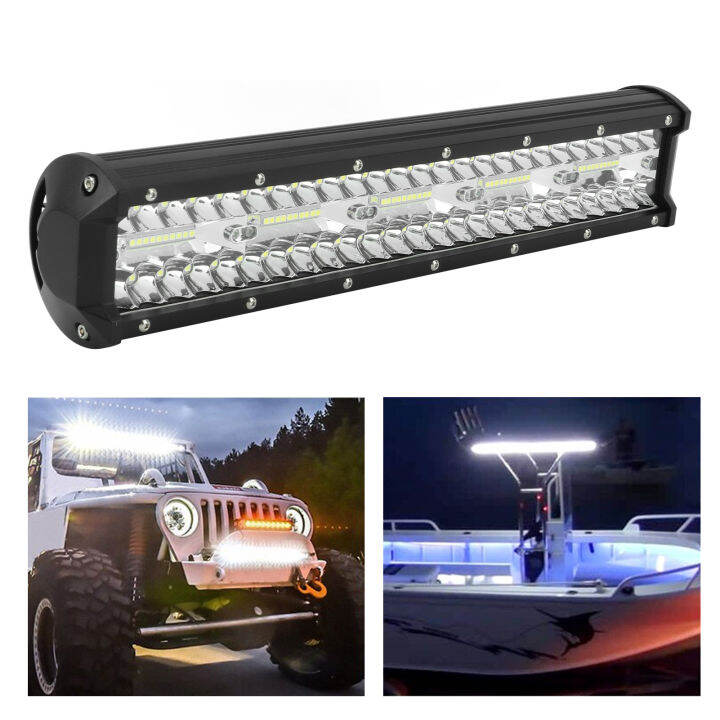 ไฟรถทำงานแถบไฟ Led แสงสีขาวสำหรับรถจี๊ปรถบรรทุก Suv Th