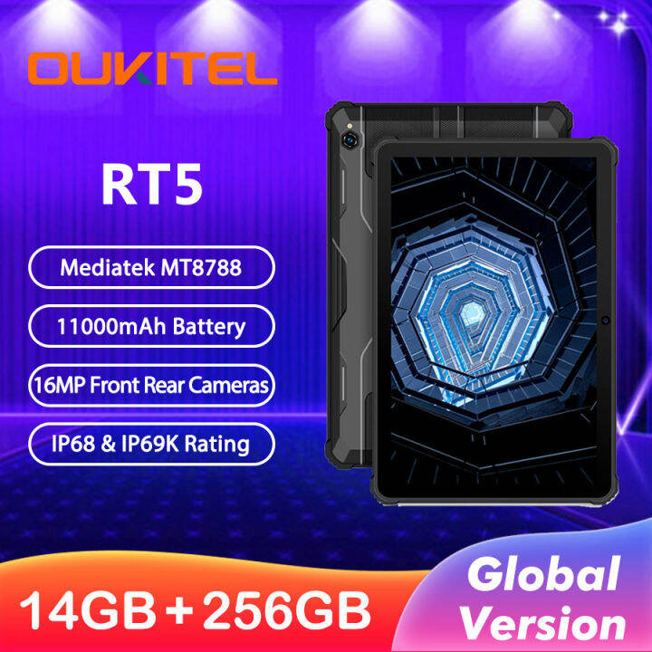 In Local Oukitel RT5 Rugged Tablets 11000mAh 10.1" FHD+ 8GB + 256GB ...