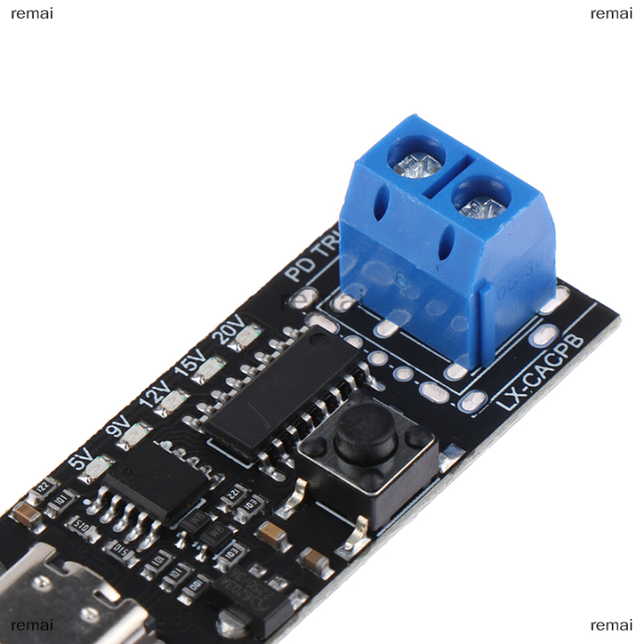 remai 100W 5A Fast Quick Charging Board Type-C USB C QC PD Decoy Trigger Module High Speed ...