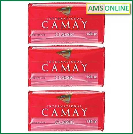 CAMAY FRAGRANCE SOAP 125G*3PC | Lazada