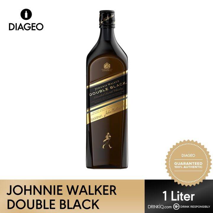 Johnnie Walker Double Black Label Blended Scotch Whisky 1L | Lazada PH