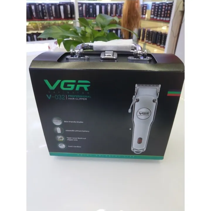 VGR V-032 All Metal Professional Electric Hair Clipper Rechargeable ...