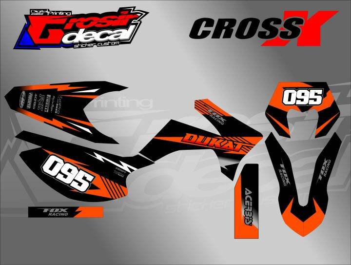 decal sticker viar cross x 150 sticker viar cross x 150/200GT full body ...