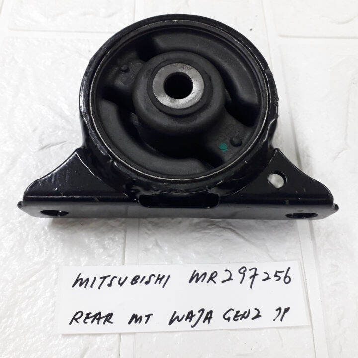 (1PCS MITSUBISHI MR297256) (MANUAL GEAR) REAR (BELAKANG) ENGINE MOUNTING FOR PROTON WAJA 1.6 MMC ...
