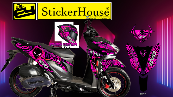 Motorstar Easyride 150CL Decals Laminated | Lazada PH