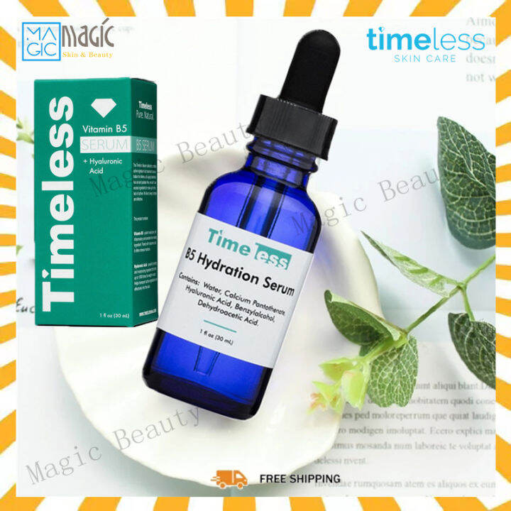 Timeless B5 Hydration Serum Vitamin Essence Repair Skin Barrier Improve ...