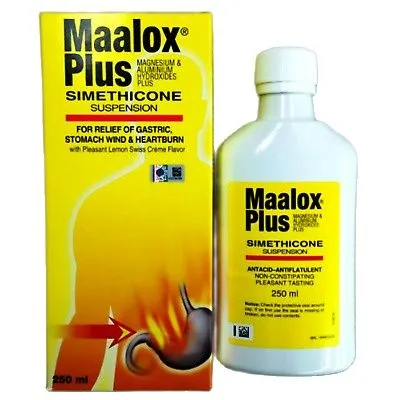 MAALOX PLUS SUSPENSION 250ML | Lazada