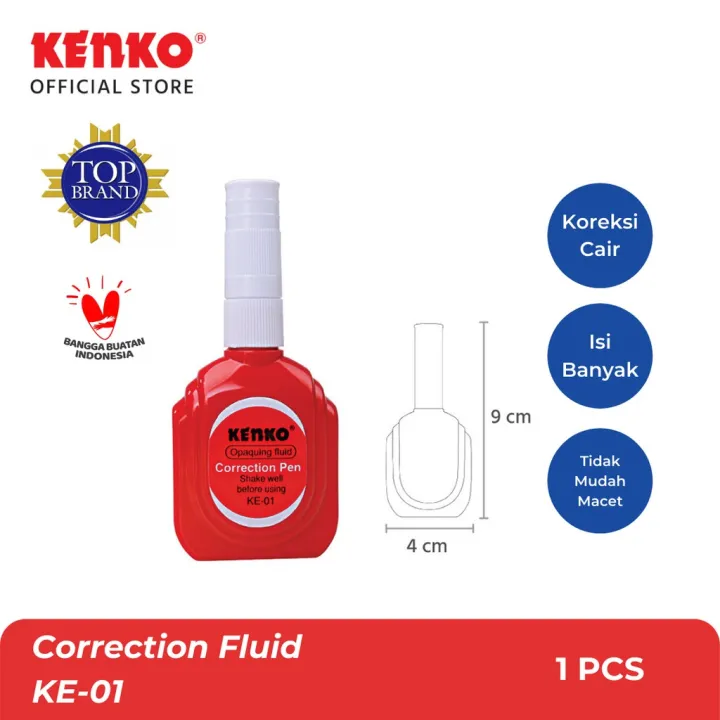 TIP X CAIR / CORRECTION FLUID KENKO KE-01 | Lazada Indonesia