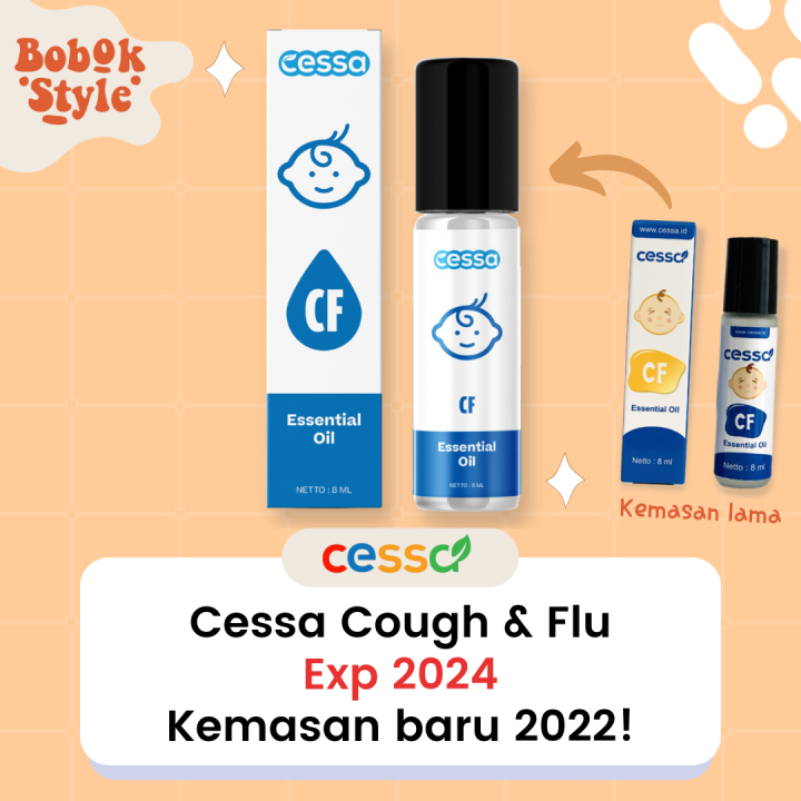 Cessa Cough n Flu Cessa Essential Oil Batuk Pilek Bayi Cough and Flu ...