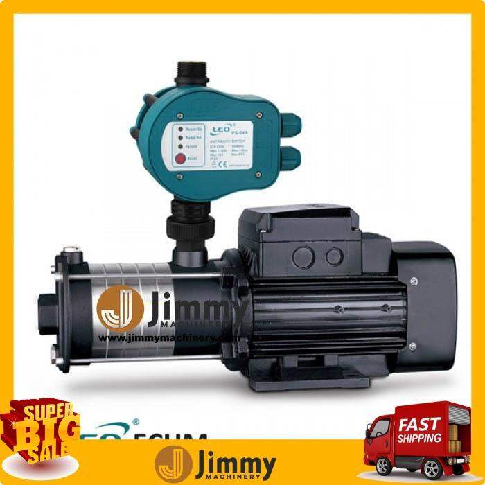 LEO ECHM 4-30E 220V 0.55KW 0.75HP 1 1/4"X1" HORIZONTAL MULTISTAGE WATER ...