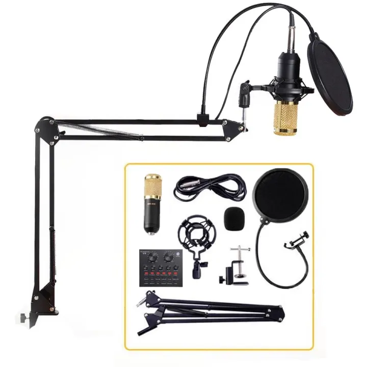 Ready Stock】 WM BM-800 Professional Condenser Sound Recording ...