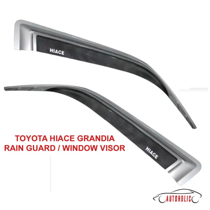 Toyota Hiace Grandia Rain Guard / Window Door Sun Visor (Blacknet ...